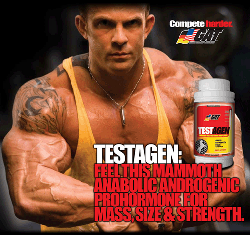 Testagen Testosterone Amplifier 120tabs GAT Nutrition